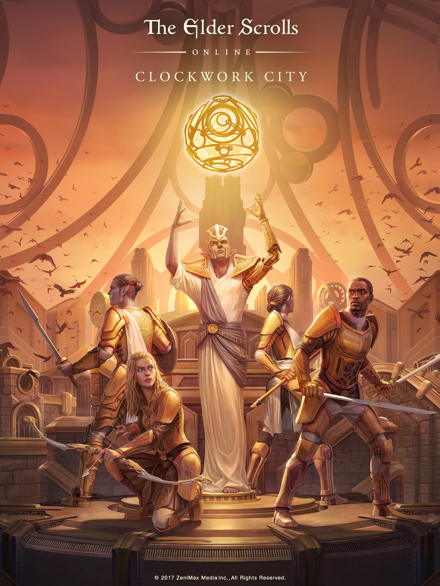 Clockwork City Wallpaper